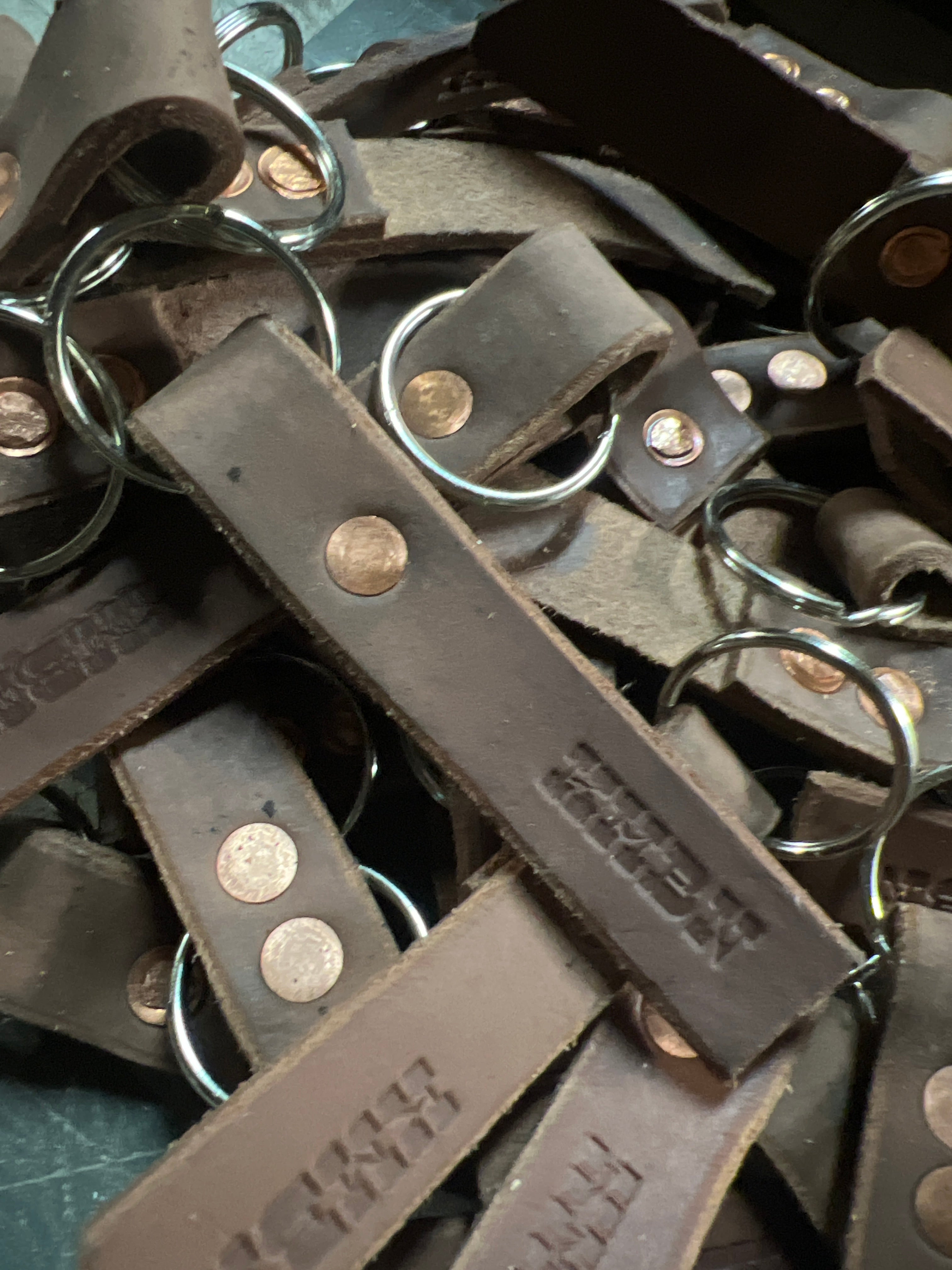 Handmade “KMBN” key chain – knivesmadebynick